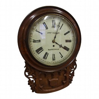 Antique Circular Clock by Andrew Barrie, Edinburgh | ANTIQUES.CO.UK
