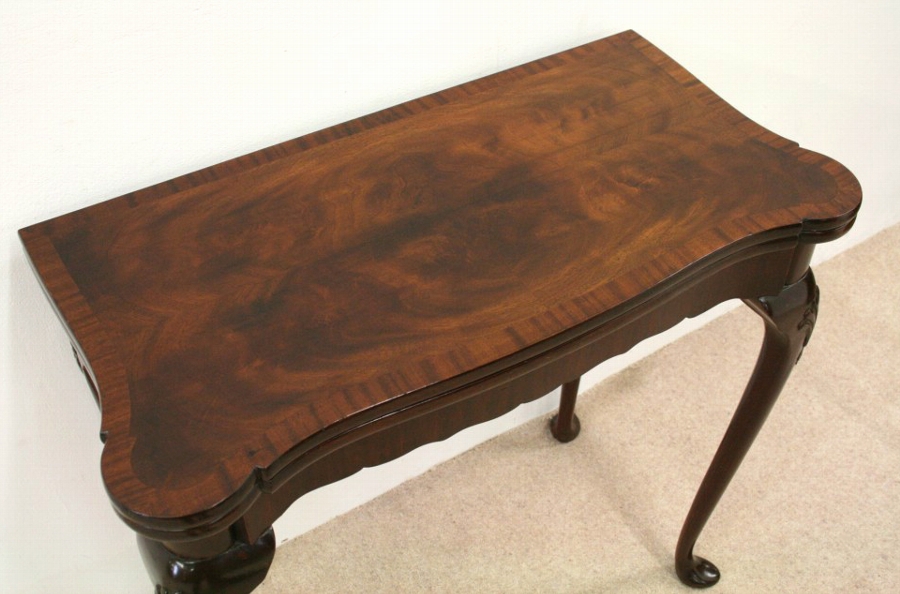 Antique George III Style Games Table | ANTIQUES.CO.UK