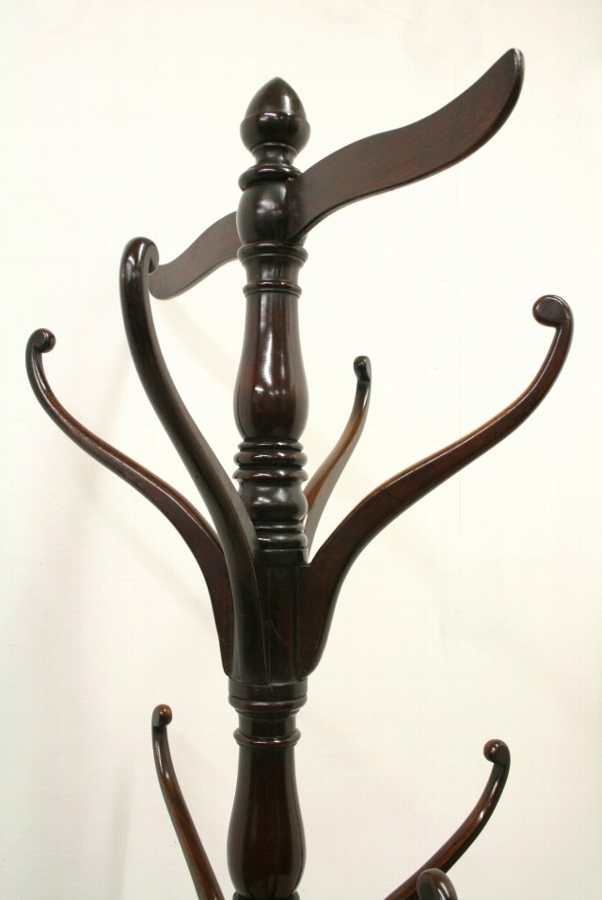Antique Late Georgian Mahogany Hall Stand/Coat Stand | ANTIQUES.CO.UK