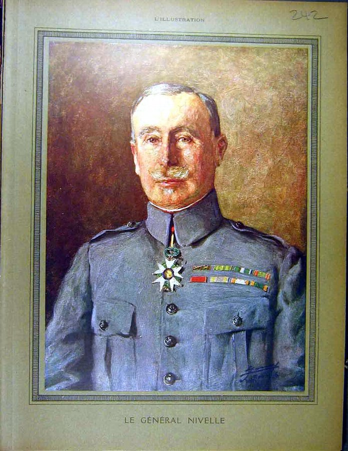 Antique Print 1916 Portrait General-Nivelle Ww1 War French | ANTIQUES ...