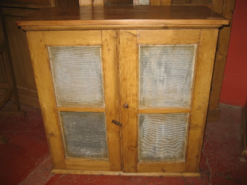 Antique Victorian Pine Meat Safe | ANTIQUES.CO.UK