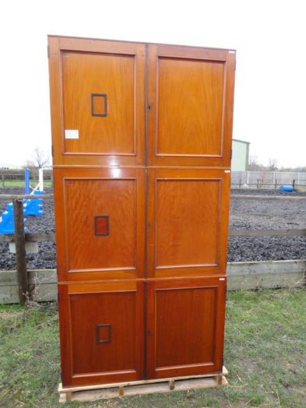 Antique VICTORIAN MAHOGANY MUSEUM SPECIMEN STORAGE CABINETS | ANTIQUES ...