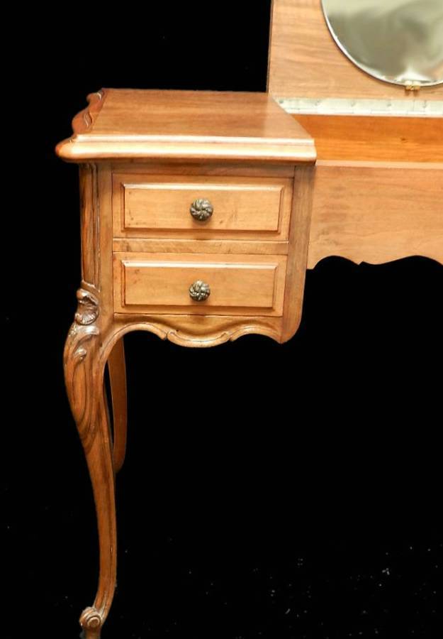 Antique French Louis Dressing Table Coiffeuse with mirror Side or ...