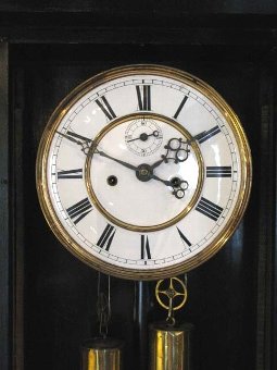 Antique Exceptional Victorian Wall Clock | ANTIQUES.CO.UK