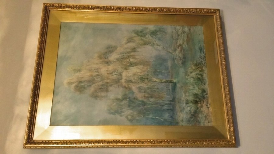 Antique Watercolour; Frederick Mercer R.B.S.A. | ANTIQUES.CO.UK