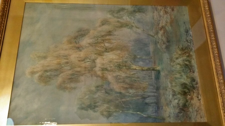 Antique Watercolour; Frederick Mercer R.B.S.A. | ANTIQUES.CO.UK