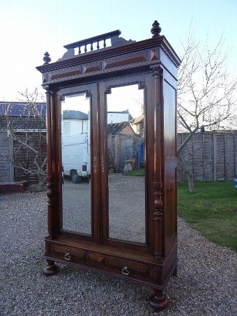 Antique Victorian Wardrobe 11 | ANTIQUES.CO.UK
