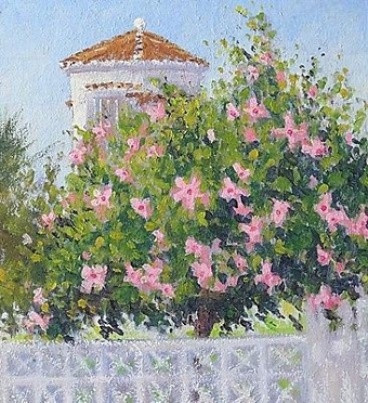 Antique Beautiful Large Poole Pottery Hand Painted Floral Dish 1 ...