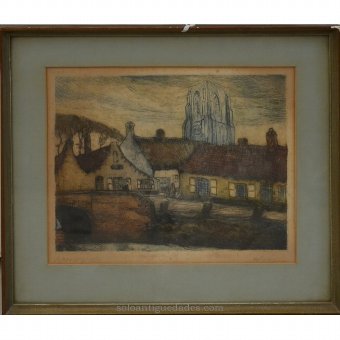 Antique Ink drawing | ANTIQUES.CO.UK