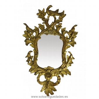 Antique Cornucopia Baroque decoration birds | ANTIQUES.CO.UK