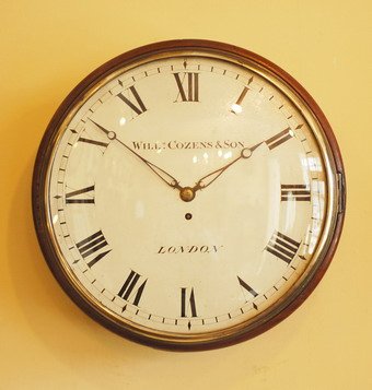 Antique Large William IIII Wall clock | ANTIQUES.CO.UK