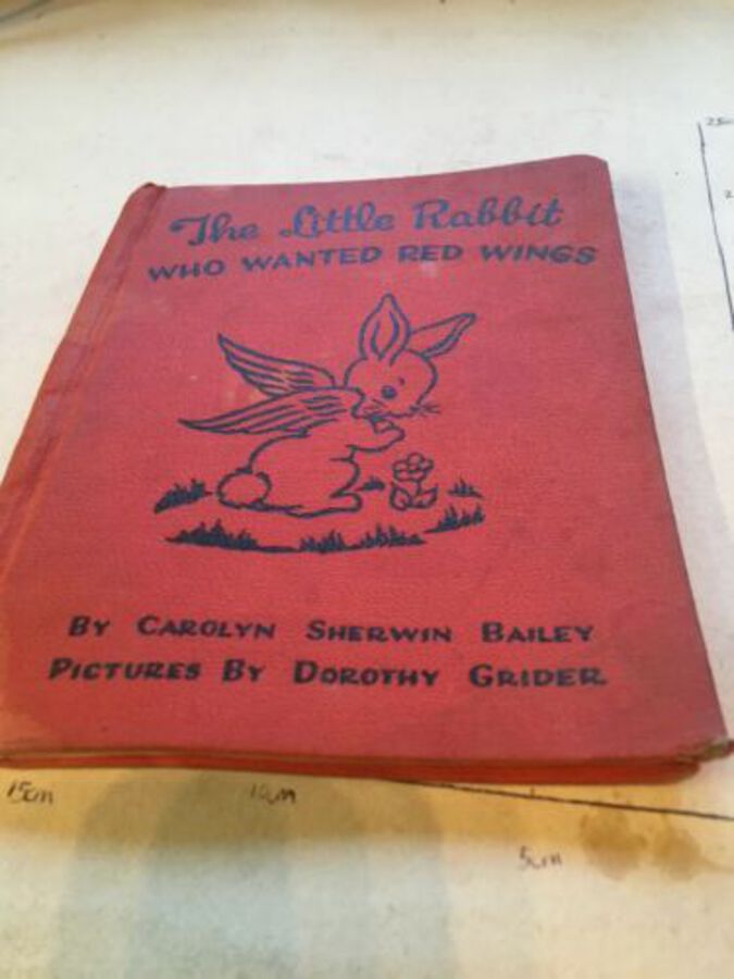 Antique Vintage Book ‘The Little Rabbit Who Wanted Red Wings’ By ...