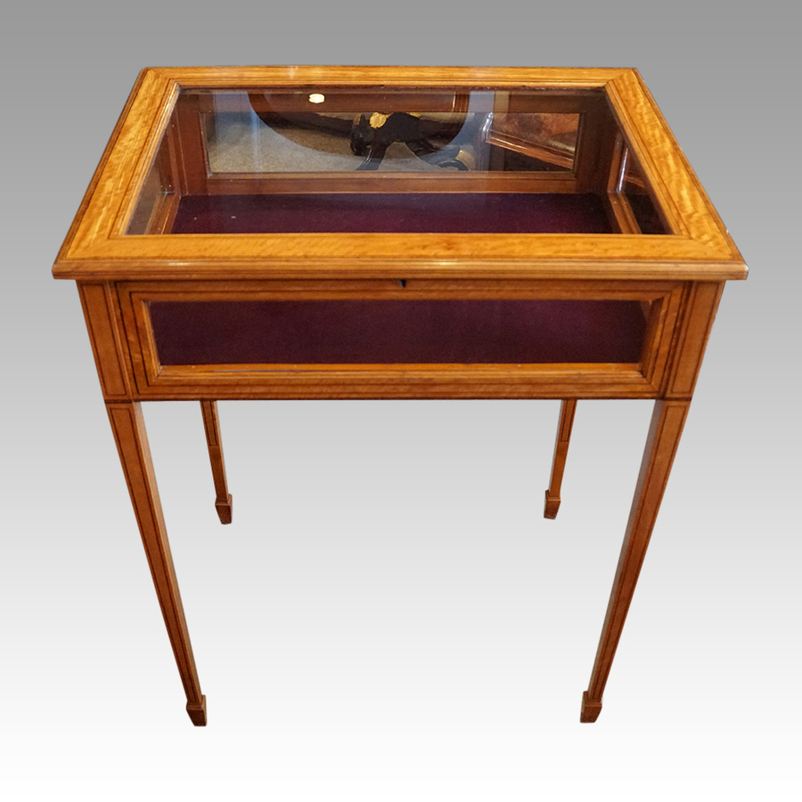 Antique Mid Victorian Burr Walnut Ballot Box | ANTIQUES.CO.UK