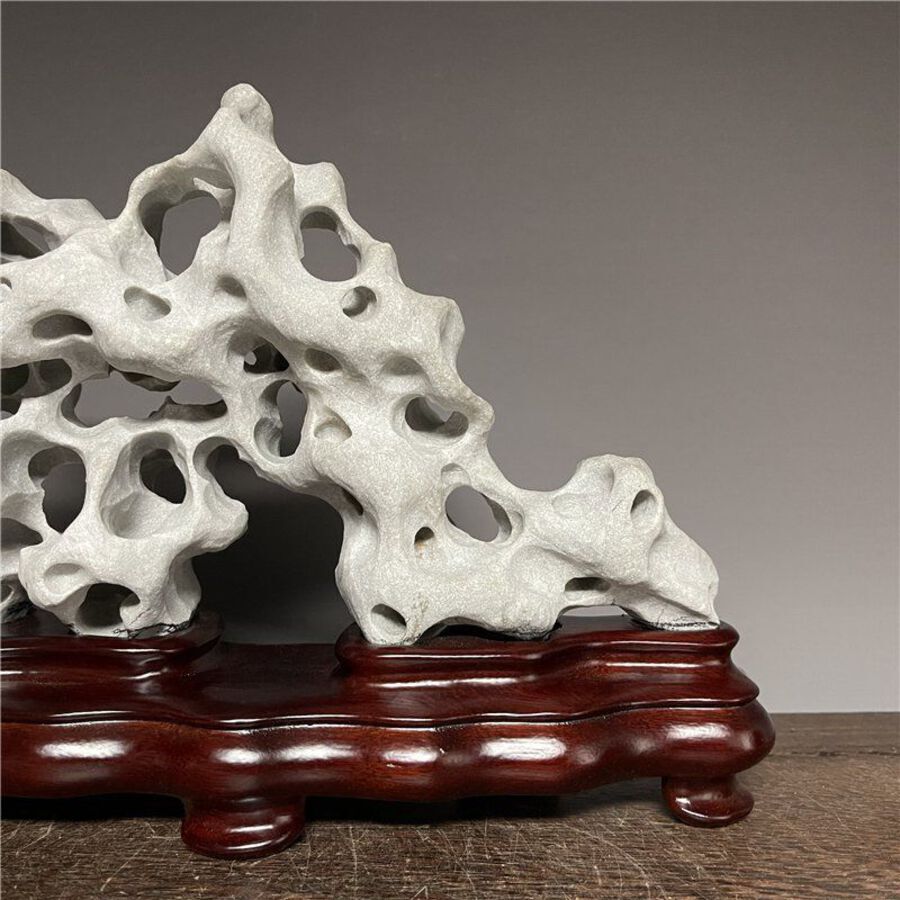 Antique Taihu stone appreciation stone | ANTIQUES.CO.UK