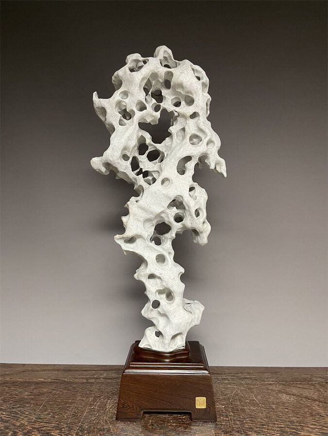 Antique Taihu stone appreciation stone 3 | ANTIQUES.CO.UK