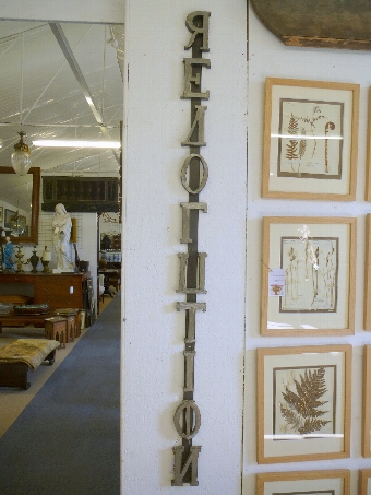 Antique Russian Bar Sign | ANTIQUES.CO.UK