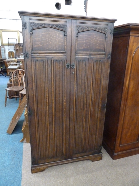 Antique Small Wardrobe | ANTIQUES.CO.UK