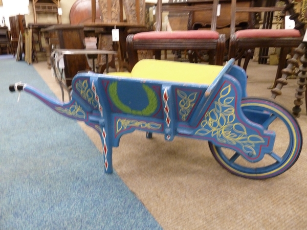Antique Wheel Barrow | ANTIQUES.CO.UK